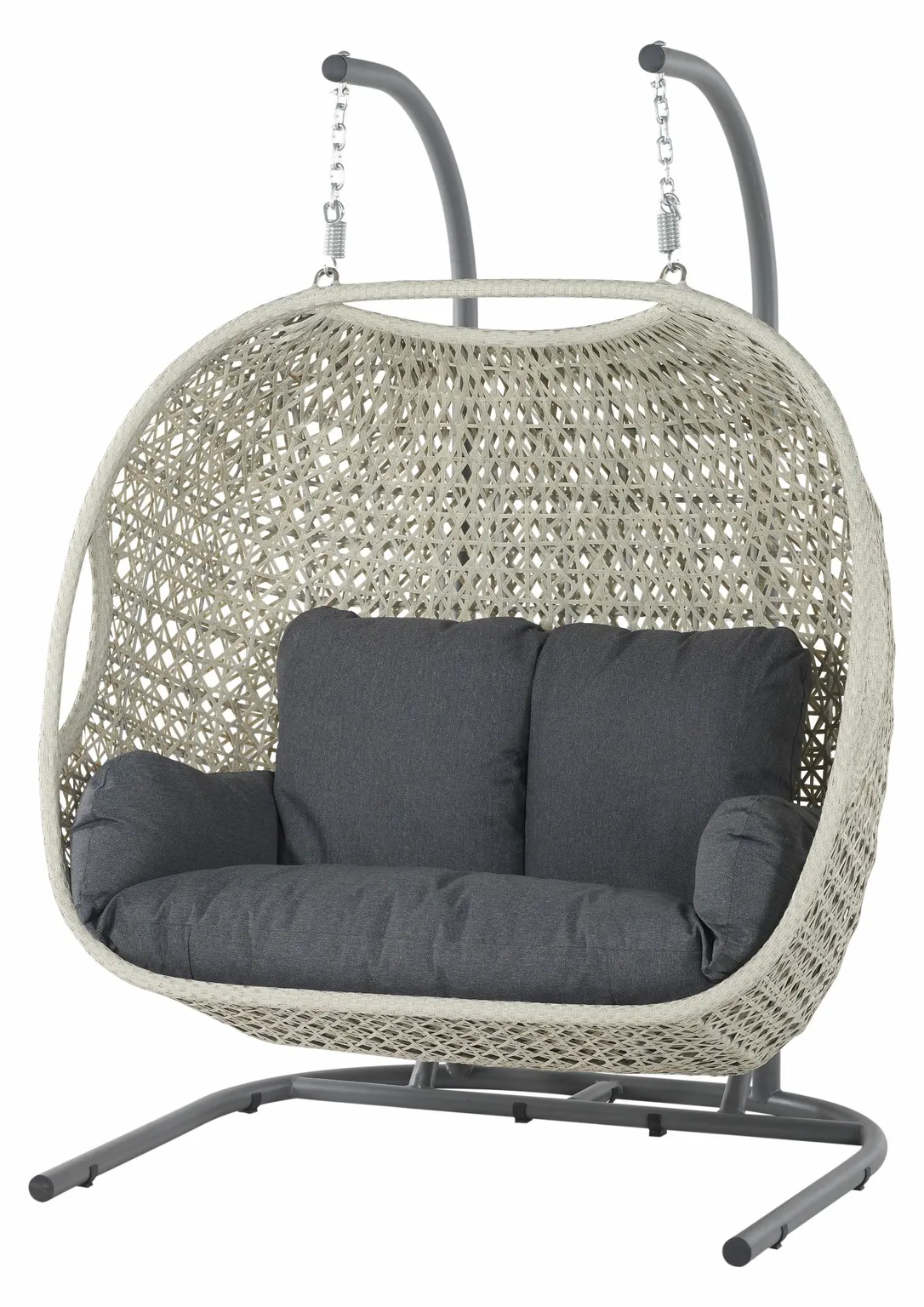 Chedworth Double Cocoon - Dove Grey - Trioscape Garden Centre