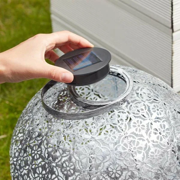 Replacement Solar Light Box - Round - Trioscape Garden Centre